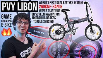 PVY LIBON | Dual Battery Ultralight Folding E-Bike – PVY E-BIKE